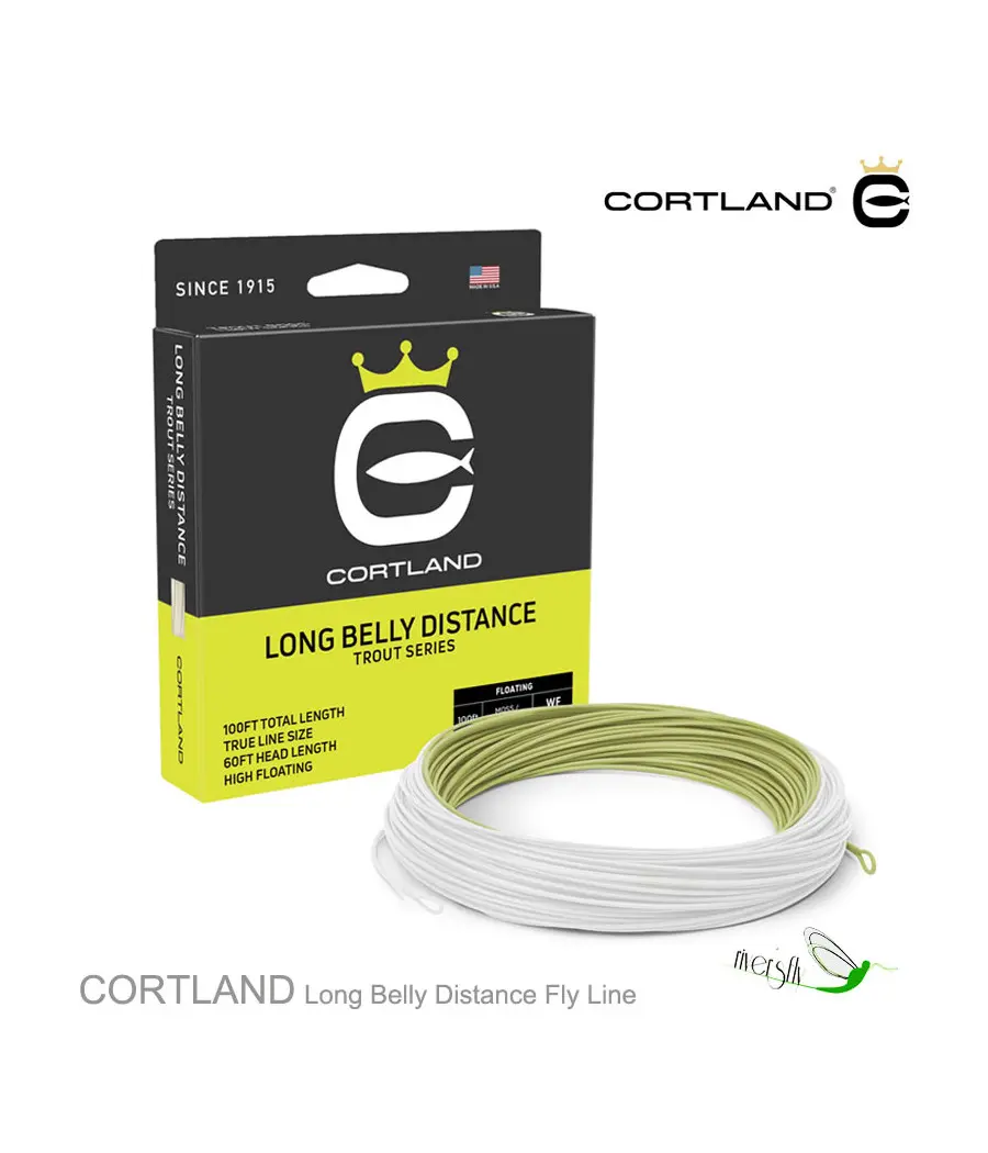 Long Belly Distance Fly Fishing Line Line by Cortland