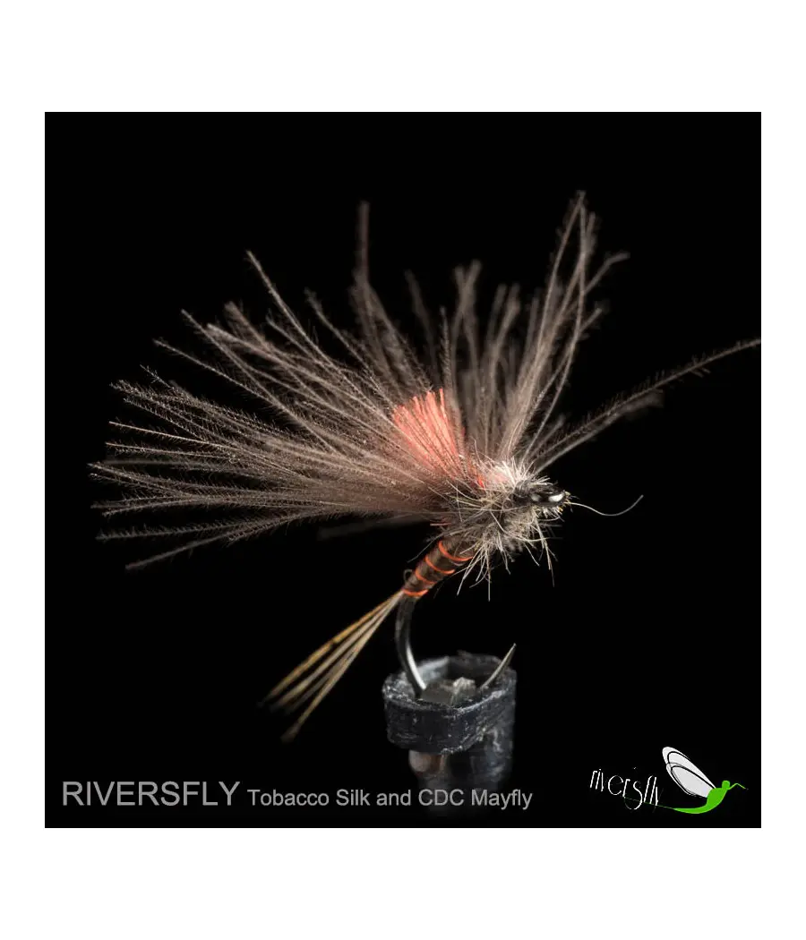 Tobacco Silk and CDC Mayfly by Riversfly