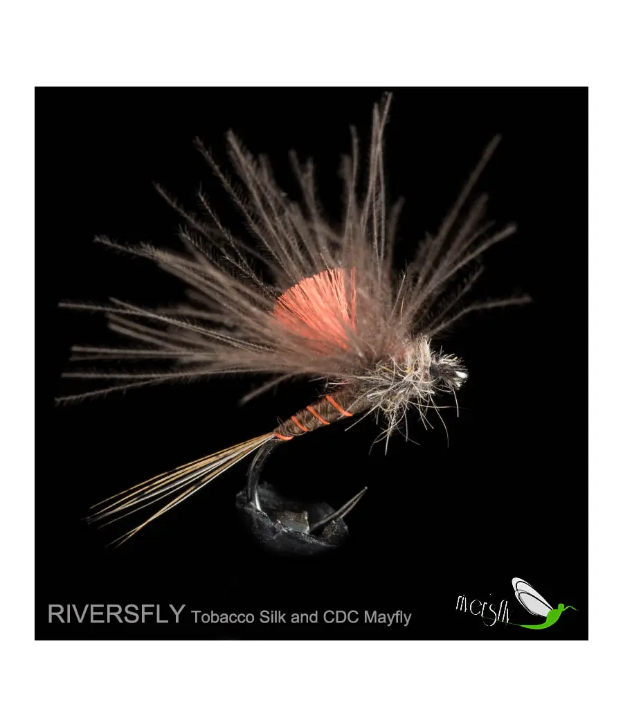 Tobacco Silk and CDC Mayfly by Riversfly